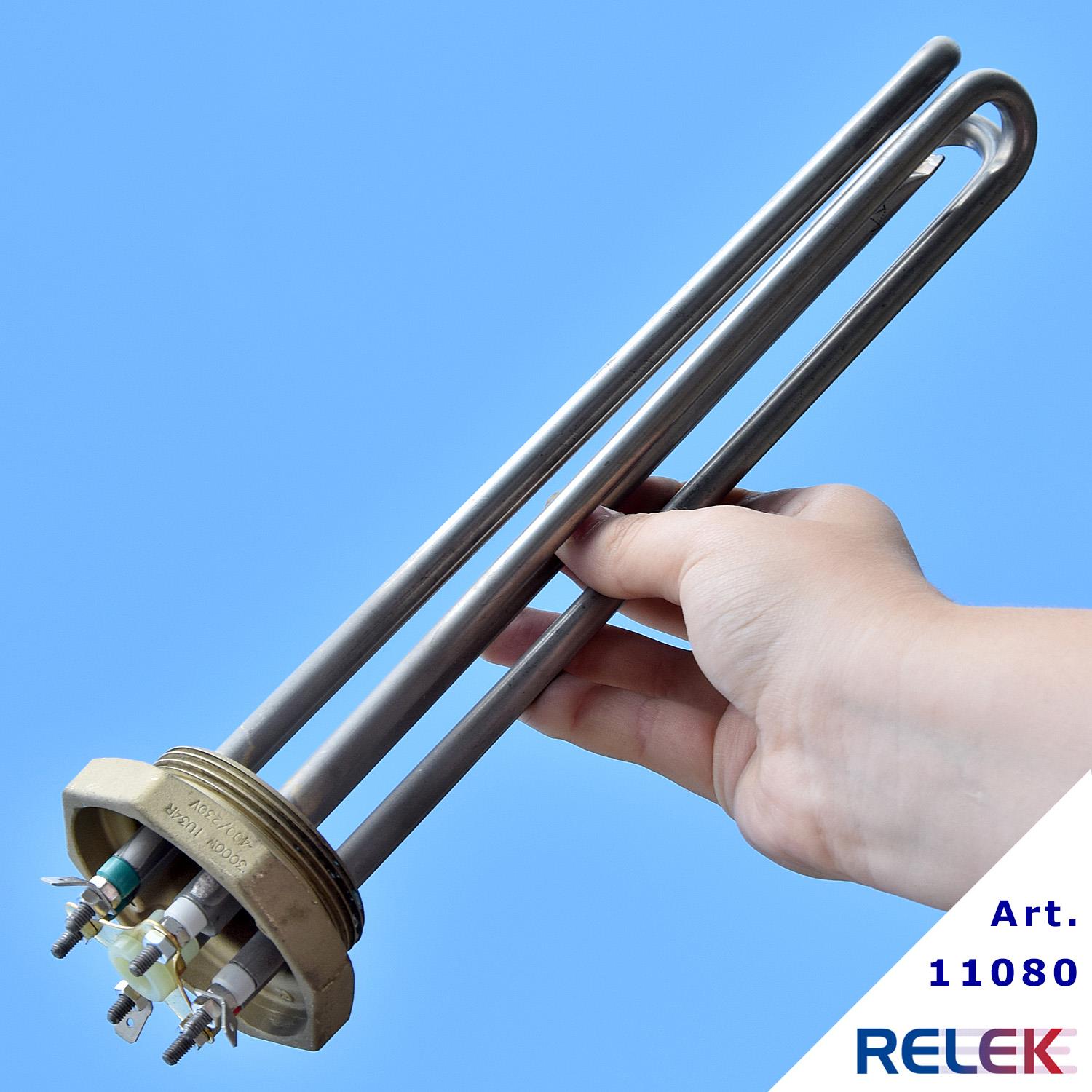 Elpatronelement 3000W R50 IL=280mm IU-34rf EPE-3rf rostfri