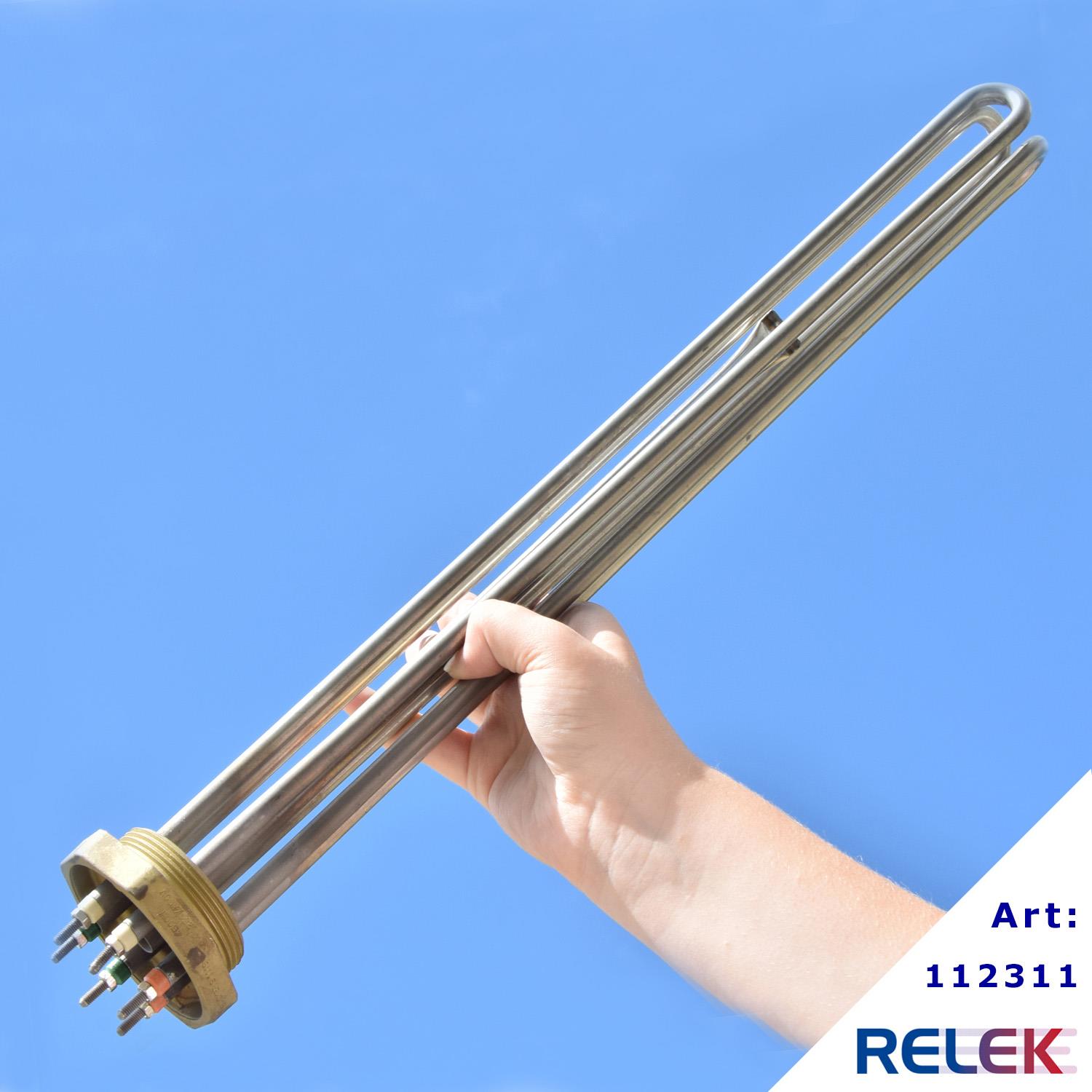 Elpatronelement 4500W R50 IL=485mm EPE-IA-4,5rf inakt 150mm