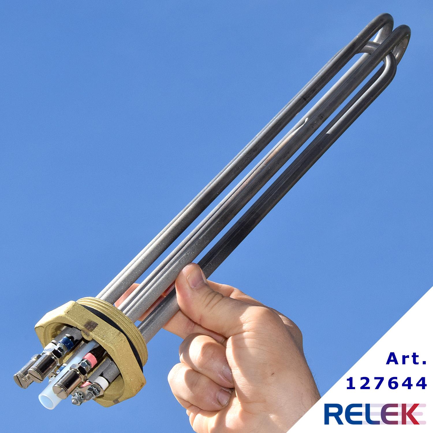 Elpatronelement PI-12 12kW 230/400V Incoloy R50 IL=355mm