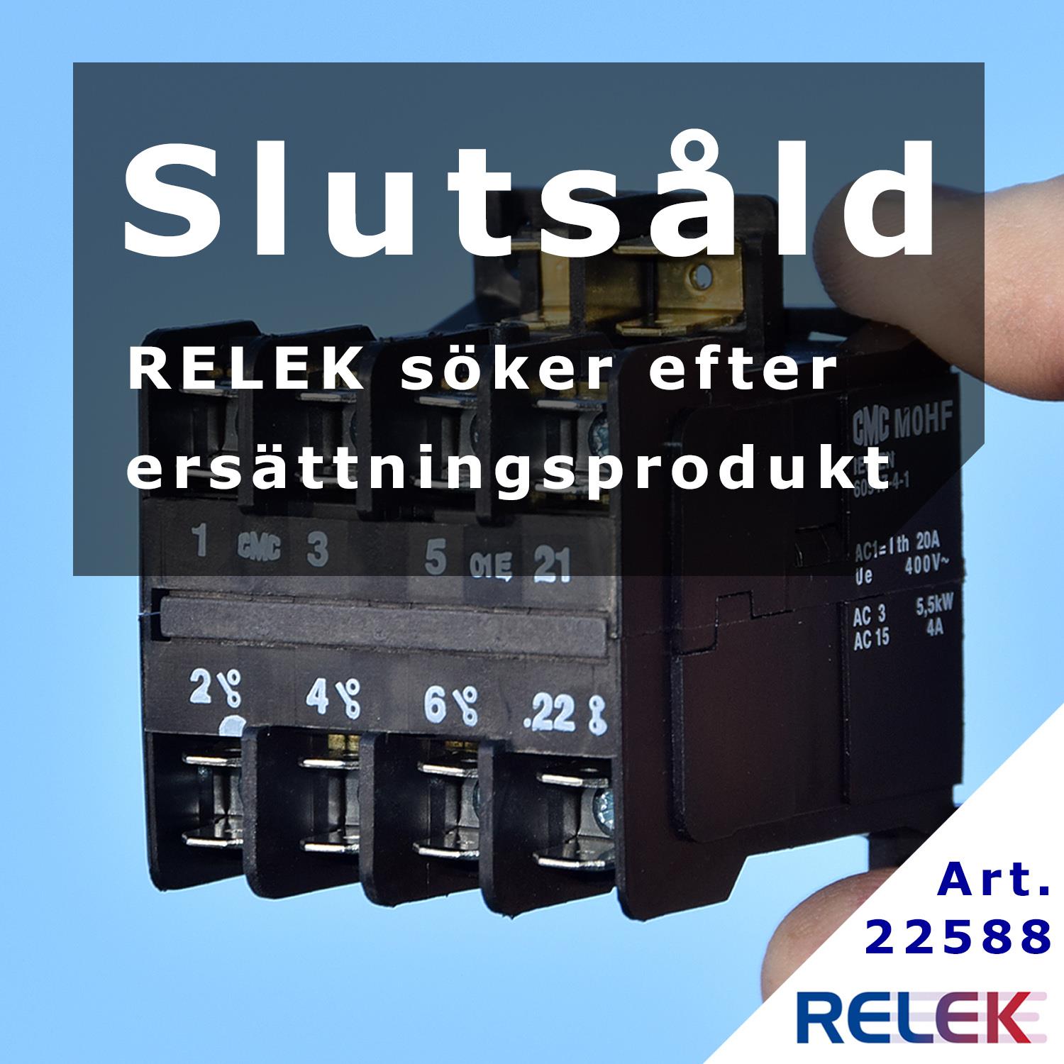 Kontaktor MOHF-01E 3sl+1br, Manöversp. 230V AC